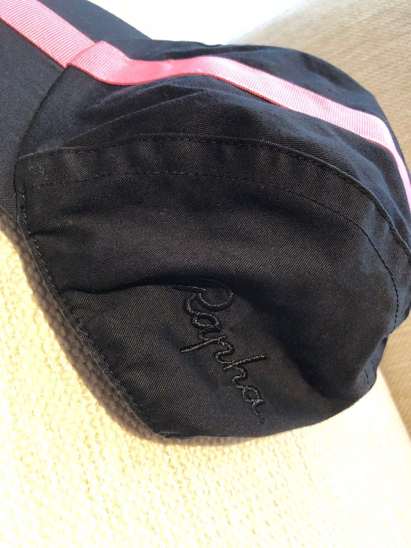 Rapha cycling hat - black pink, Sports Equipment, Other Sports ...