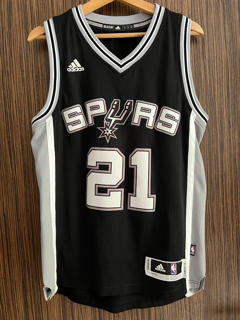 Rare Authentic Adidas Swingman NBA jersey San Antonio Spurs Tim Duncan ...