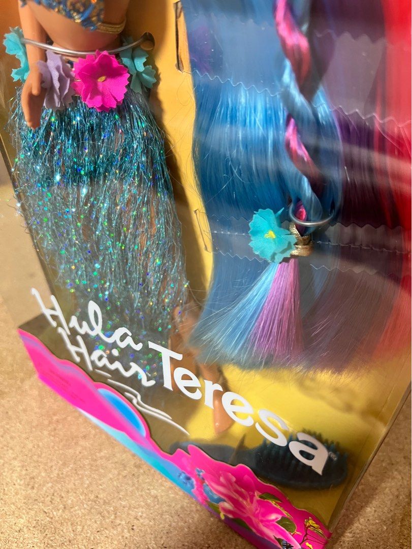 (RARE) Hula Hair Teresa Barbie, Hobbies & Toys, Toys & Games on Carousell