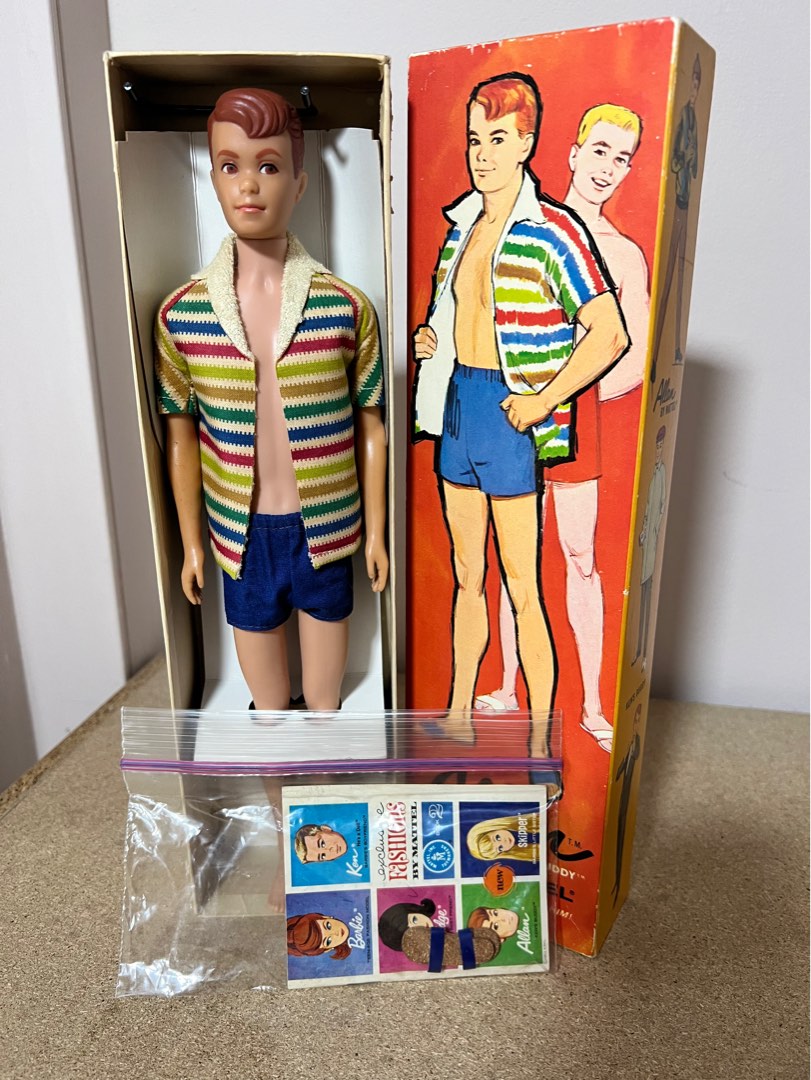 (RARE) Vintage 1963 Allan Doll (Barbie), Hobbies & Toys, Toys & Games ...