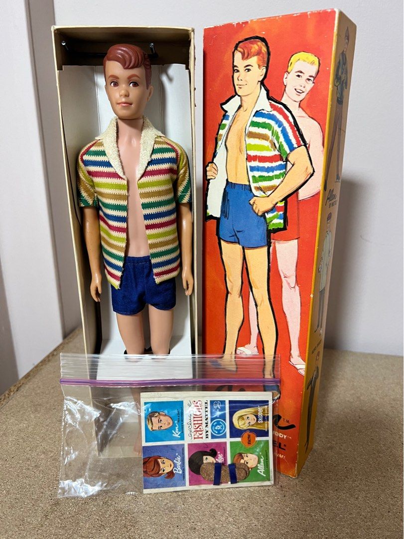 (RARE) Vintage 1963 Allan Doll (Barbie), Hobbies & Toys, Toys & Games ...