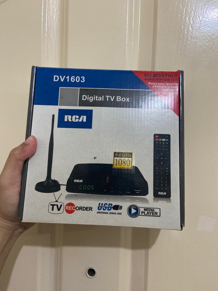 RCA Digital Box TV Receiver on Carousell