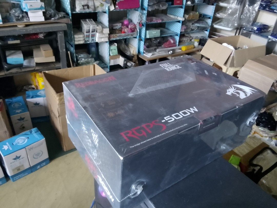 Redragon RGPS GC-PS001 500W Gaming Power Supply 80 plus bronze ...