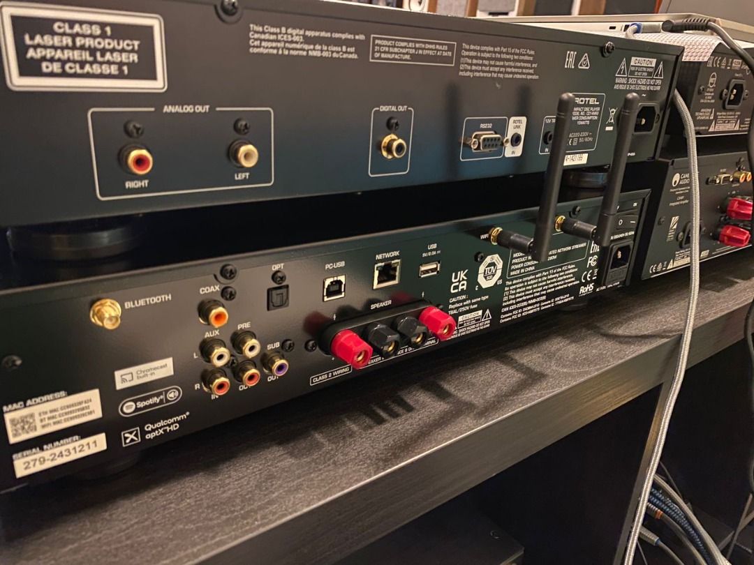 Rotel S14 all-in-one integrated high-fidelity stereo amplifier and ...