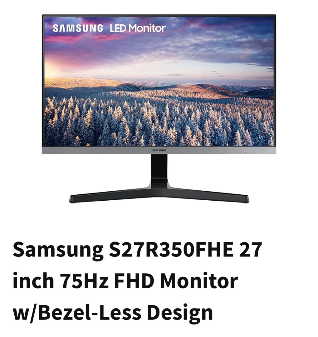 Samsung 27 inch Monitor, Computers & Tech, Parts & Accessories, Monitor ...