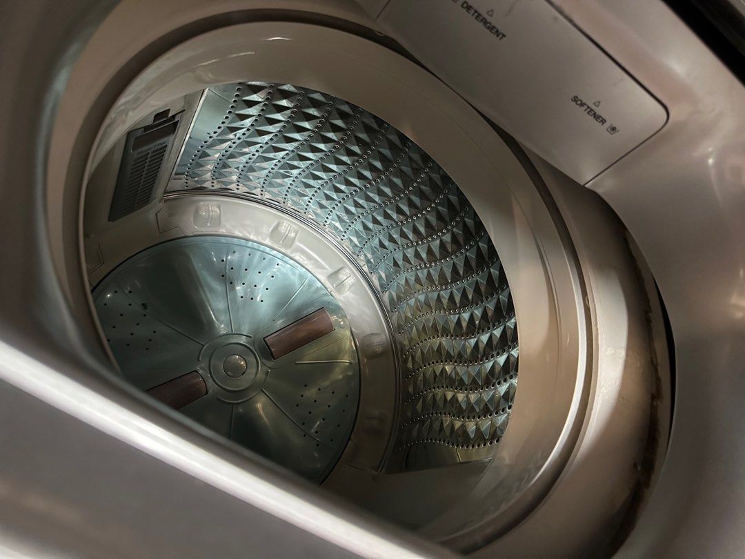 SAMSUNG 9KG TOP LOAD WASHING MACHINE ( WA90F5S5 ) Condition 7/10 $200 ...