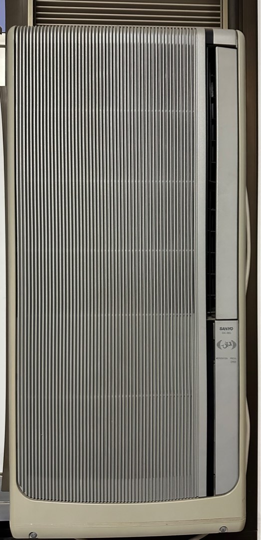 Sanyo Casement Aircon Model SAC-88G, TV & Home Appliances, Air Conditioners & Heating on Carousell