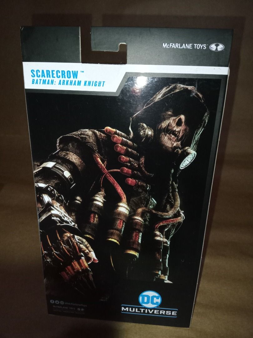 Scarecrow (Arkham Knight Gold Label | McFarlane DC Multiverse)(MISB) on ...