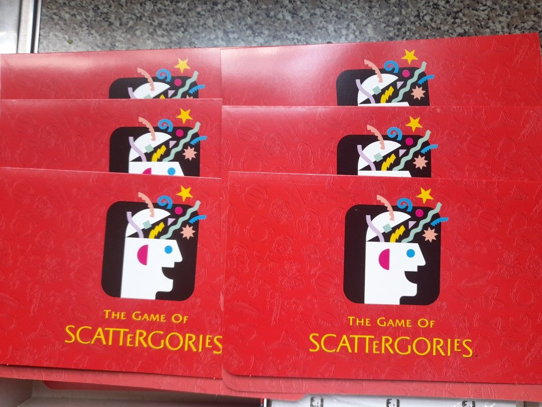 SCATTERGORIES Board Game on Carousell