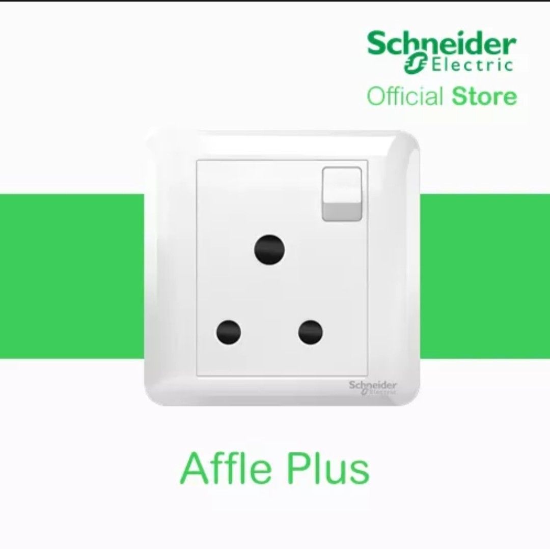 Schneider Avatar switches and sockets, TV & Home Appliances, Electrical ...