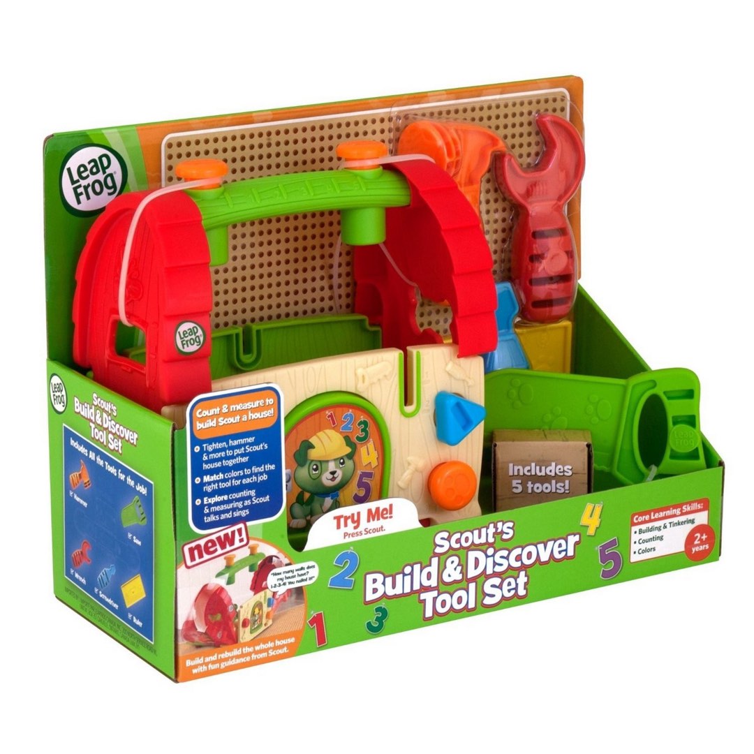 Scout Leapfrog Toy Build and Discover Toolbox, Babies & Kids, Infant ...