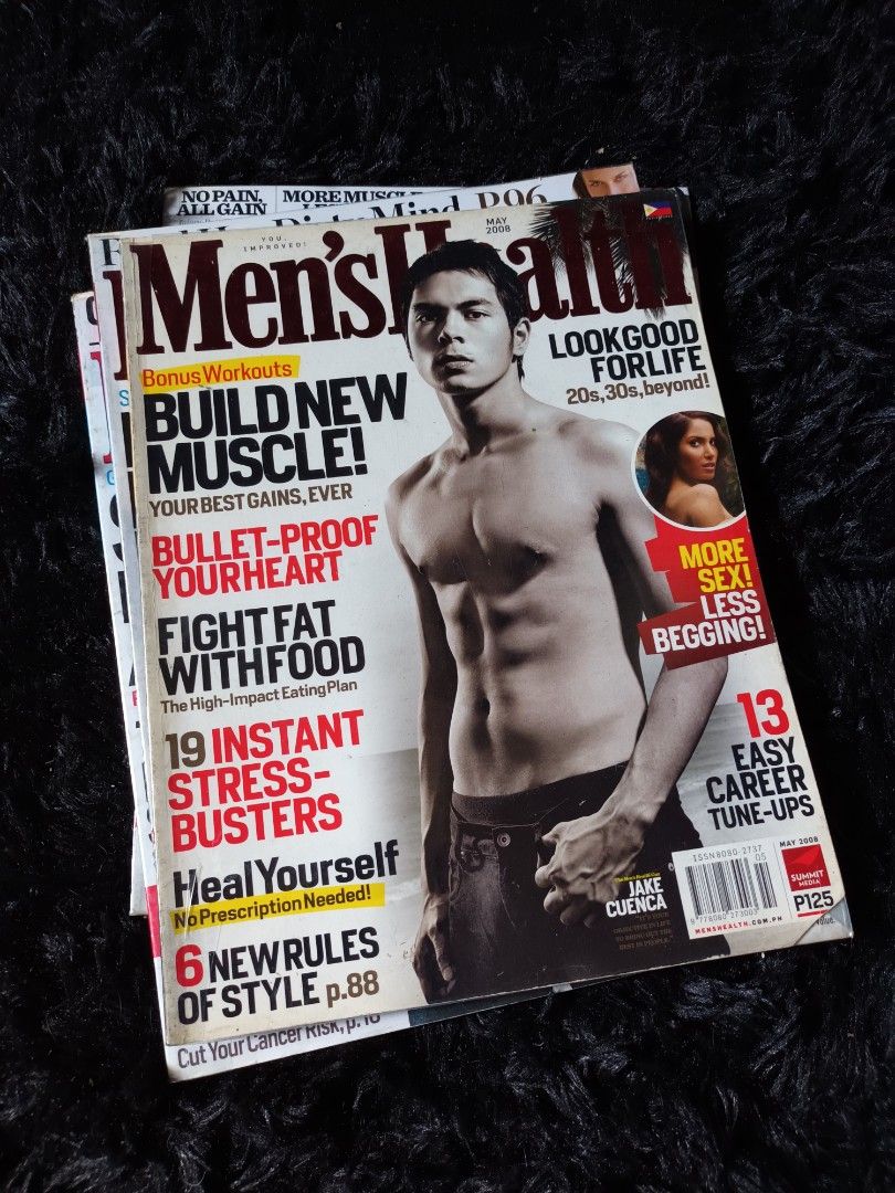 Set - Men's Health PH Magazines Coco Martin Paulo Avelino on Carousell