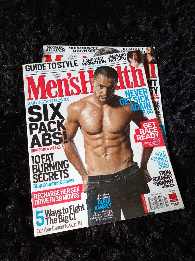 Set - Men's Health PH Magazines Coco Martin Paulo Avelino on Carousell