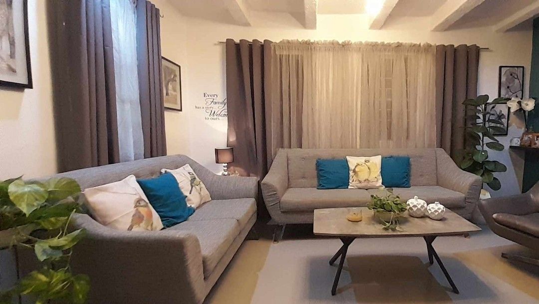 Set of 2 and 3 seaters (Mandaue Foams) with free center table and free ...