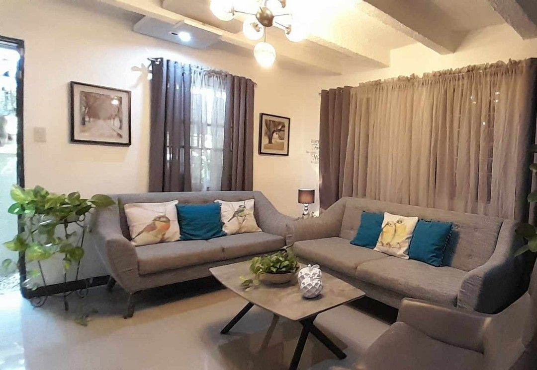 Set of 2 and 3 seaters (Mandaue Foams) with free center table and free ...