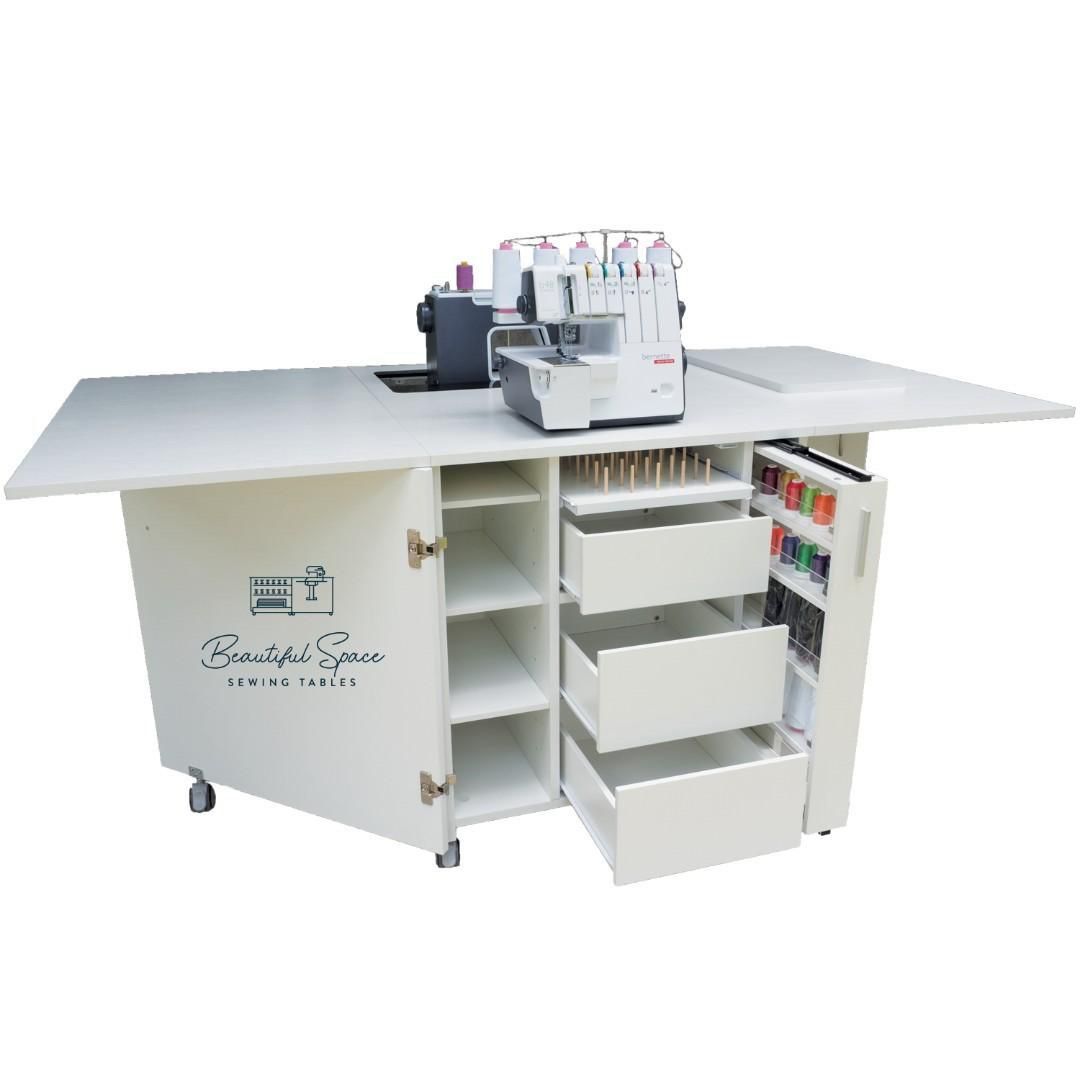 Sewing table for Bernina 590 E, Furniture & Home Living, Furniture ...