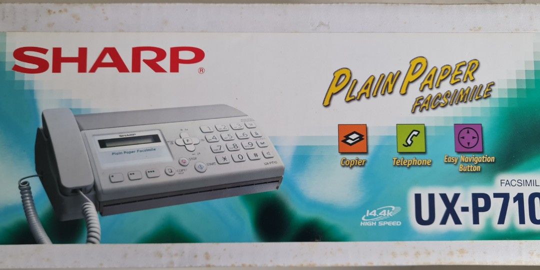 SHARP Facsimile Fax Machine, Computers & Tech, Office & Business ...