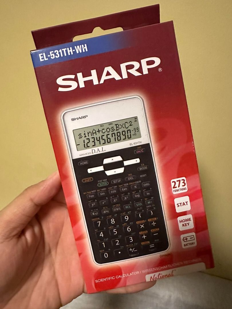 Sharp Scientific Calculator, Hobbies & Toys, Stationary & Craft ...