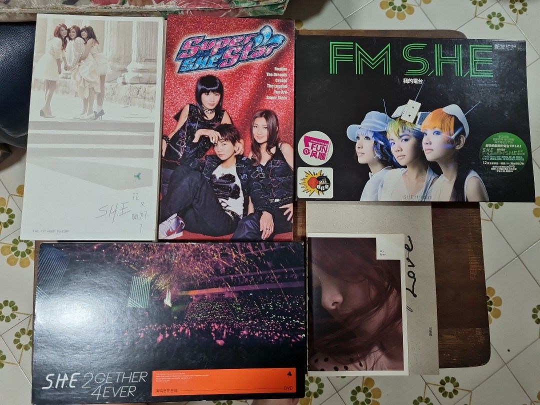 S.H.E CD/VCD/DVD/Books, Hobbies & Toys, Music & Media, CDs & DVDs on Carousell