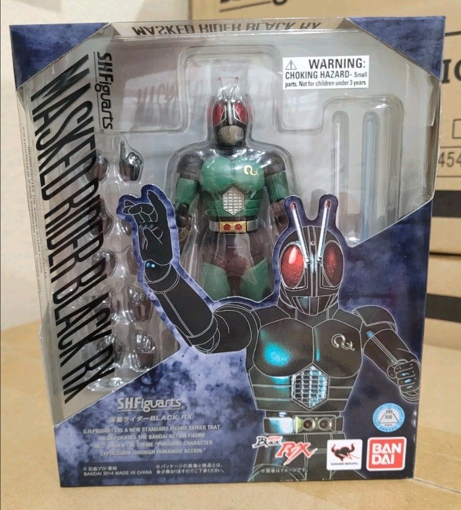 Shf kamen rider black rx, Hobbies & Toys, Toys & Games on Carousell