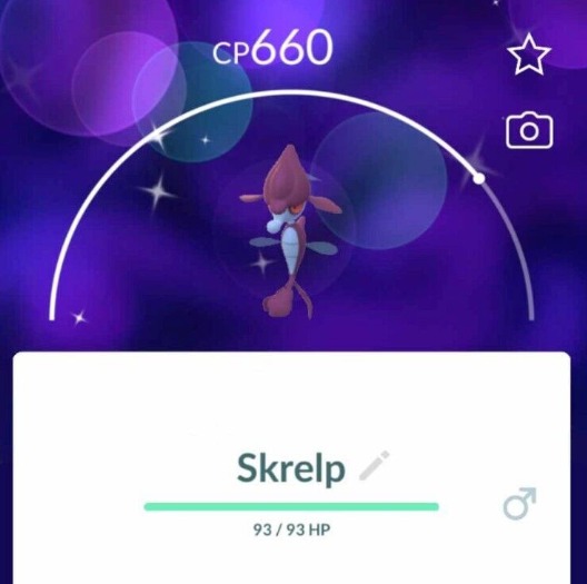 SHINY SKRELP Pokemon Go, Video Gaming, Video Games, Others on Carousell