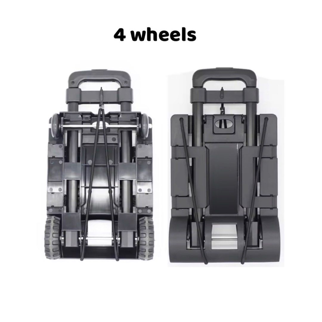 New design Shopping Trolley Foldable 4-Wheels | Grocery Trolley | Mini ...