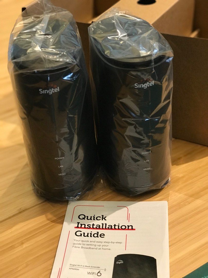 Singtel Mesh Extender, Computers & Tech, Parts & Accessories ...