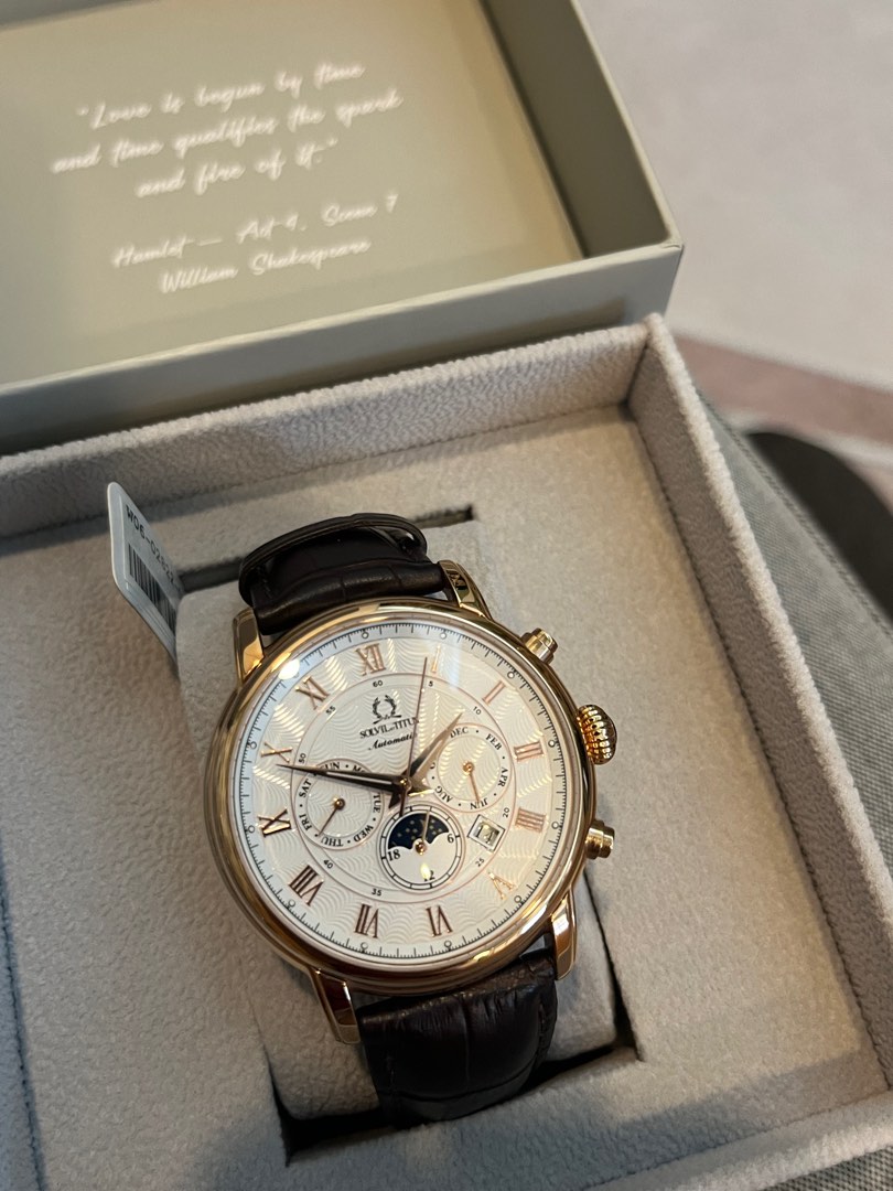 Solvil et Titus Watch (41mm), Luxury, Watches on Carousell