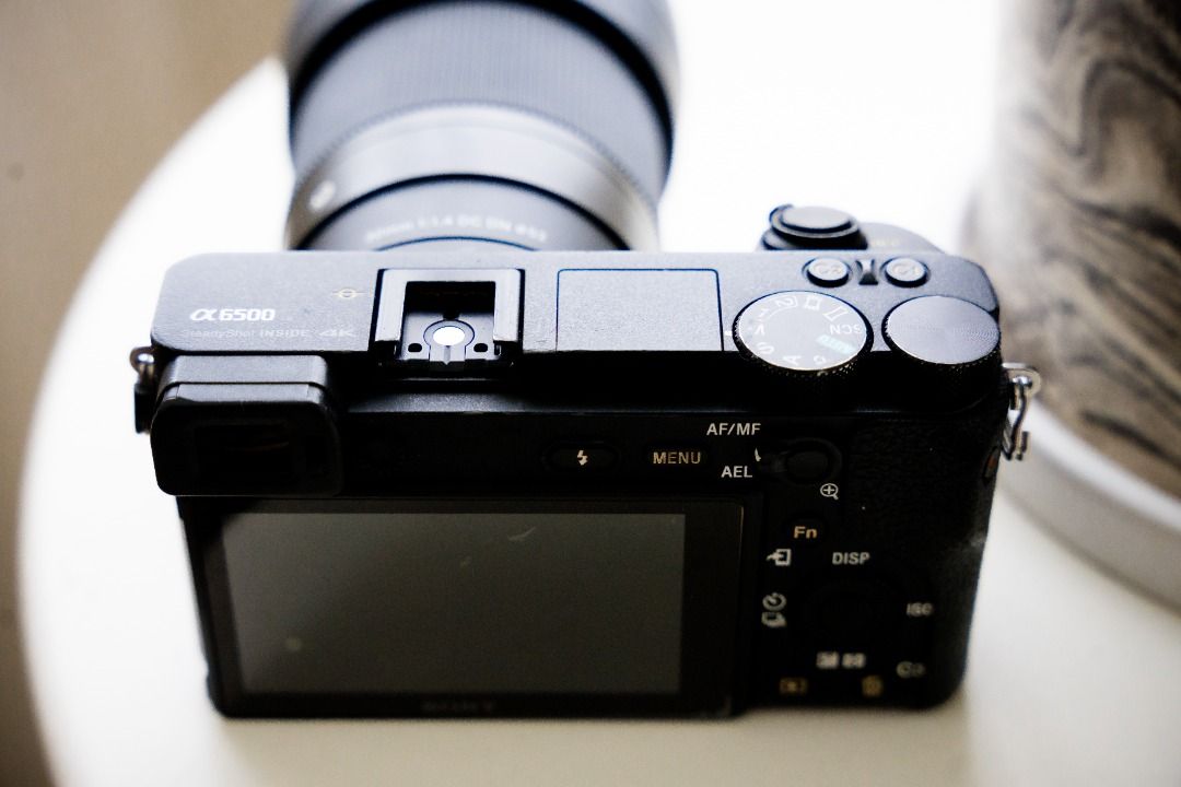 Sony a6500 Scuff marks. Priced low, Photography, Cameras on Carousell