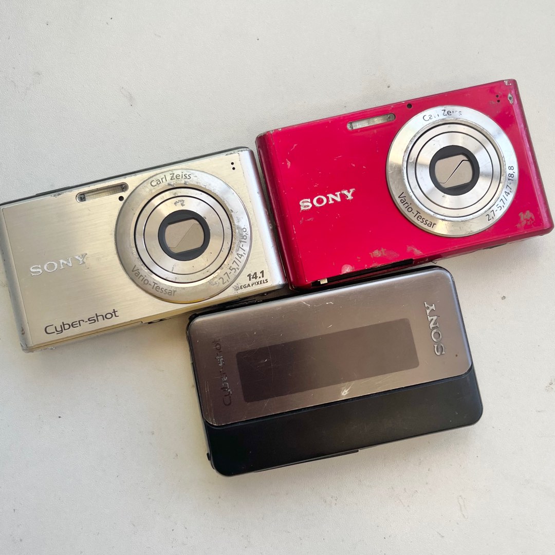 Sony Cybershot Set Digital Camera Digicam (READ DESCRIPTION ...
