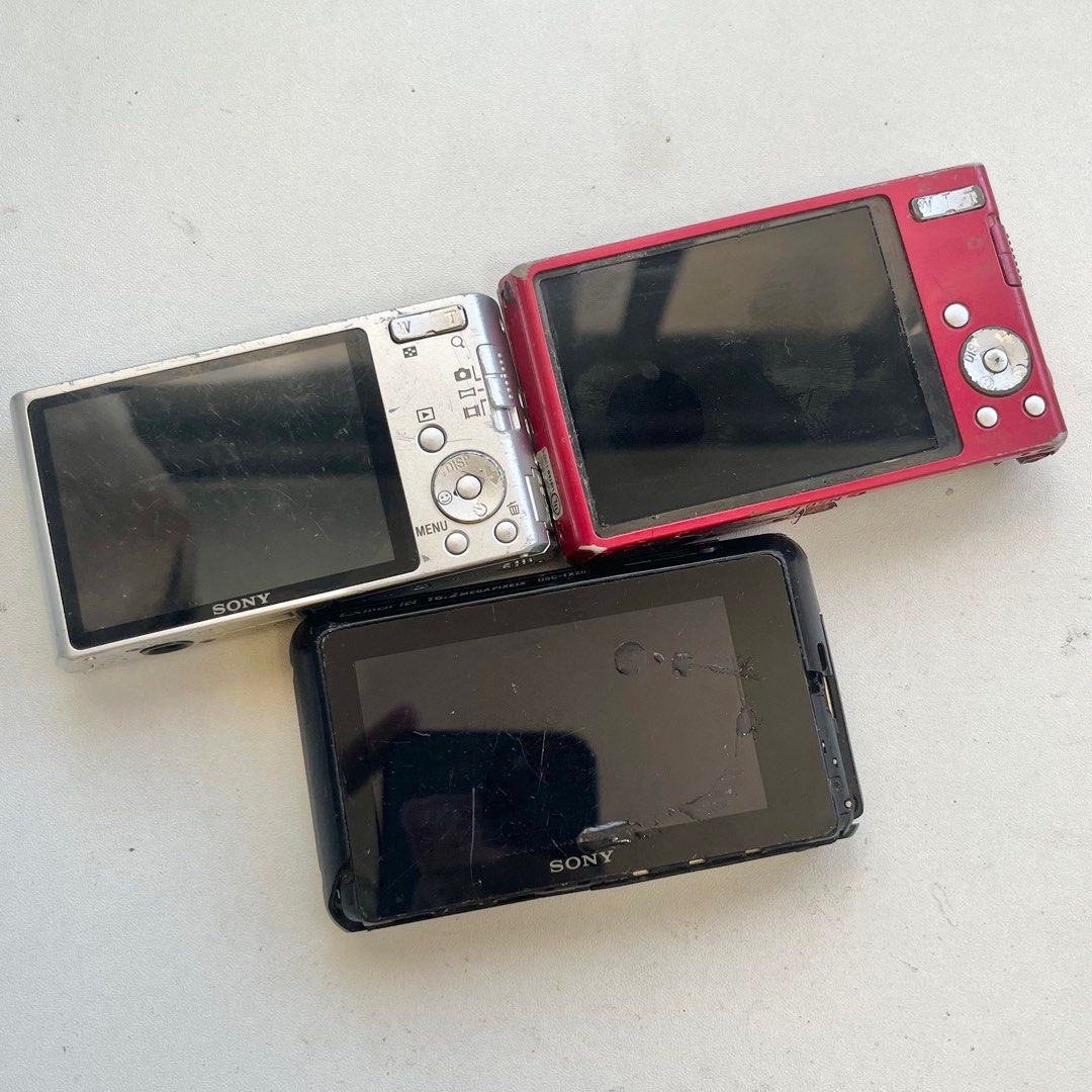 Sony Cybershot Set Digital Camera Digicam (READ DESCRIPTION ...