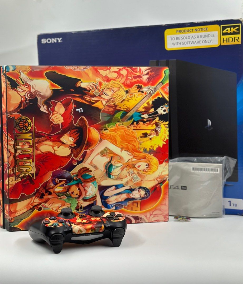 Sony PlayStation PS4 Pro 1TB 4K Edition 2022 with One apice Customized ...