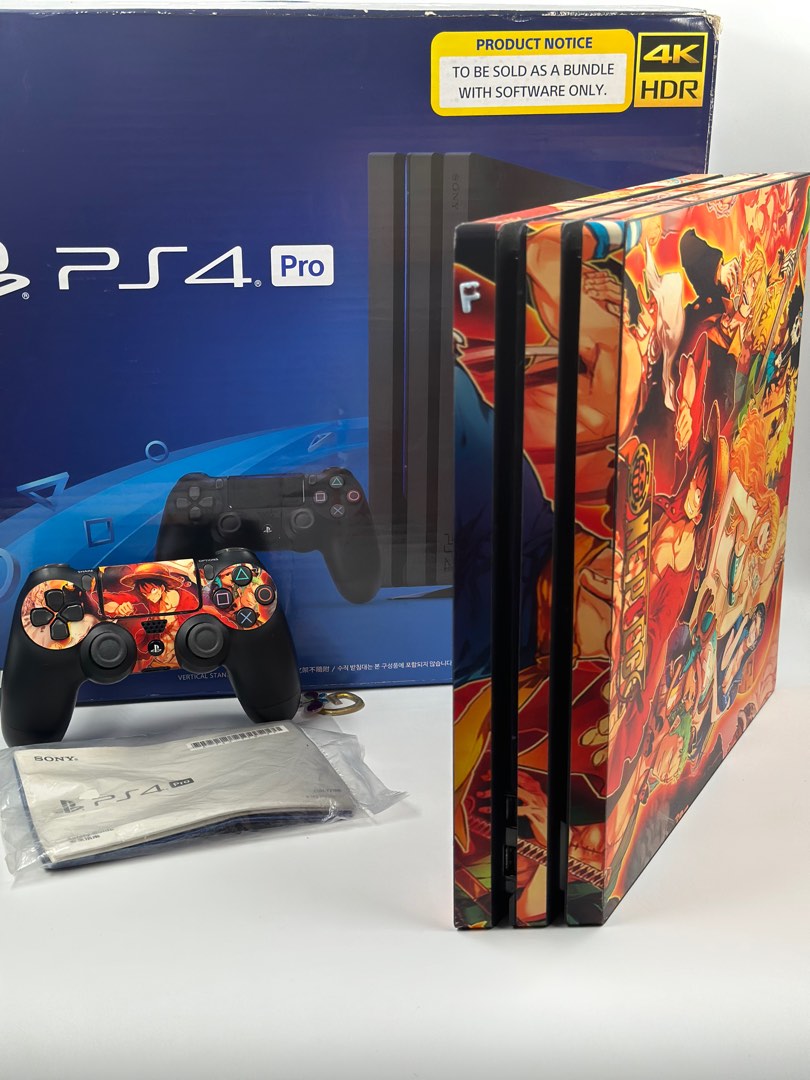 Sony PlayStation PS4 Pro 1TB 4K Edition 2022 with One apice Customized ...