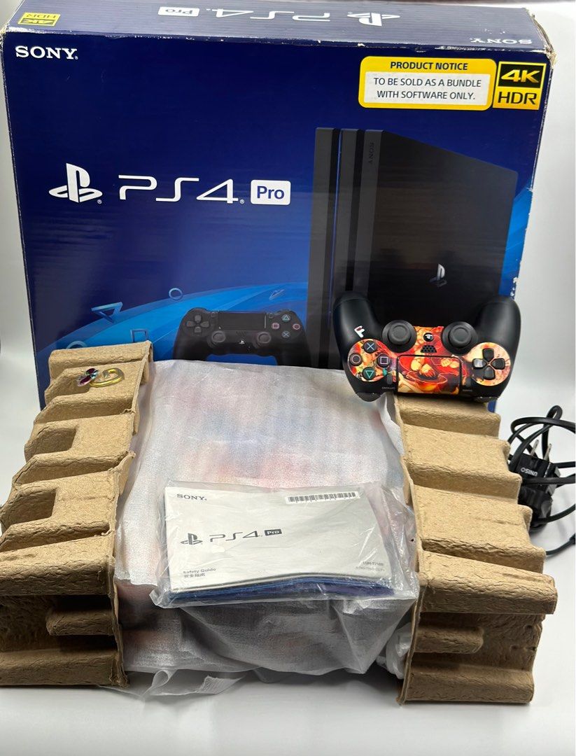 Sony PlayStation PS4 Pro 1TB 4K Edition 2022 with One apice Customized ...
