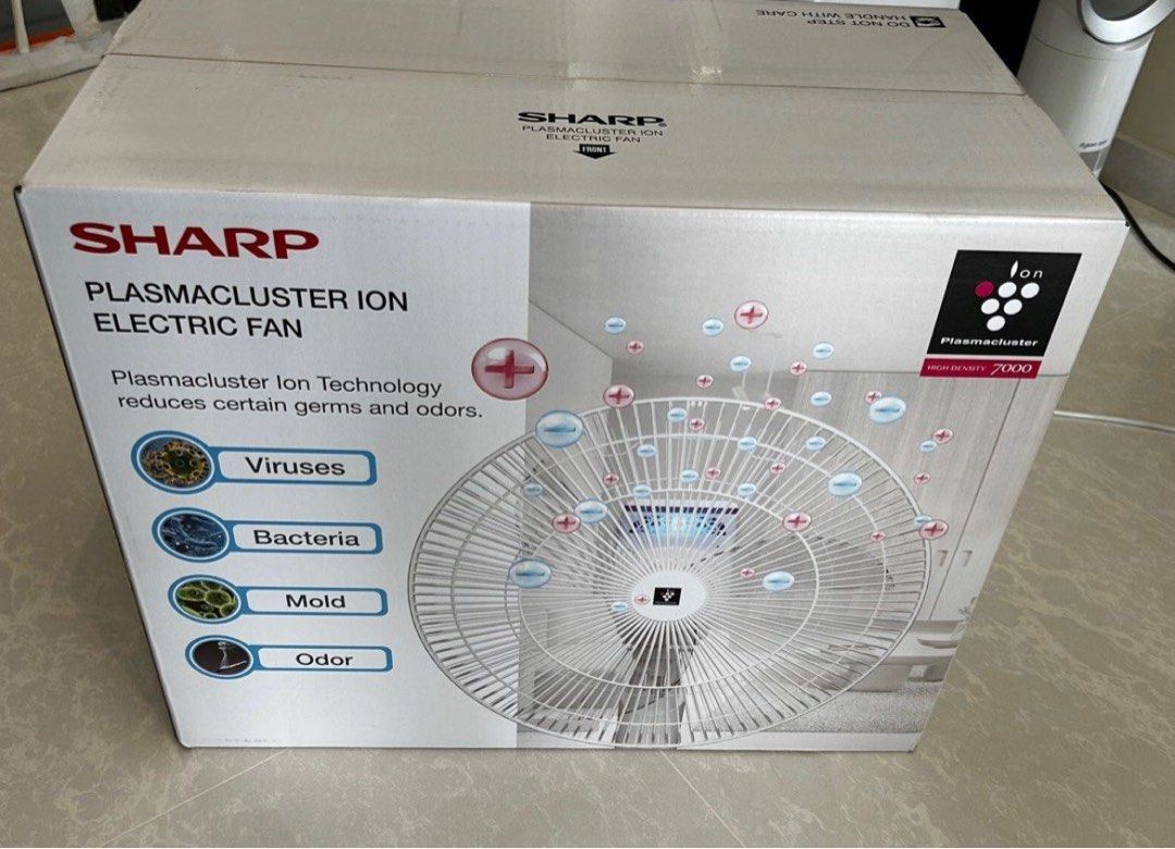 SHARP Plusmacluster Ion Electric Fan, Furniture & Home Living, Lighting ...