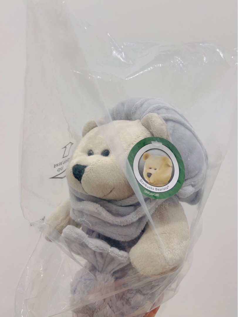 Starbucks Singapore edition Merlion bear Soft Toy, Hobbies & Toys, Toys ...