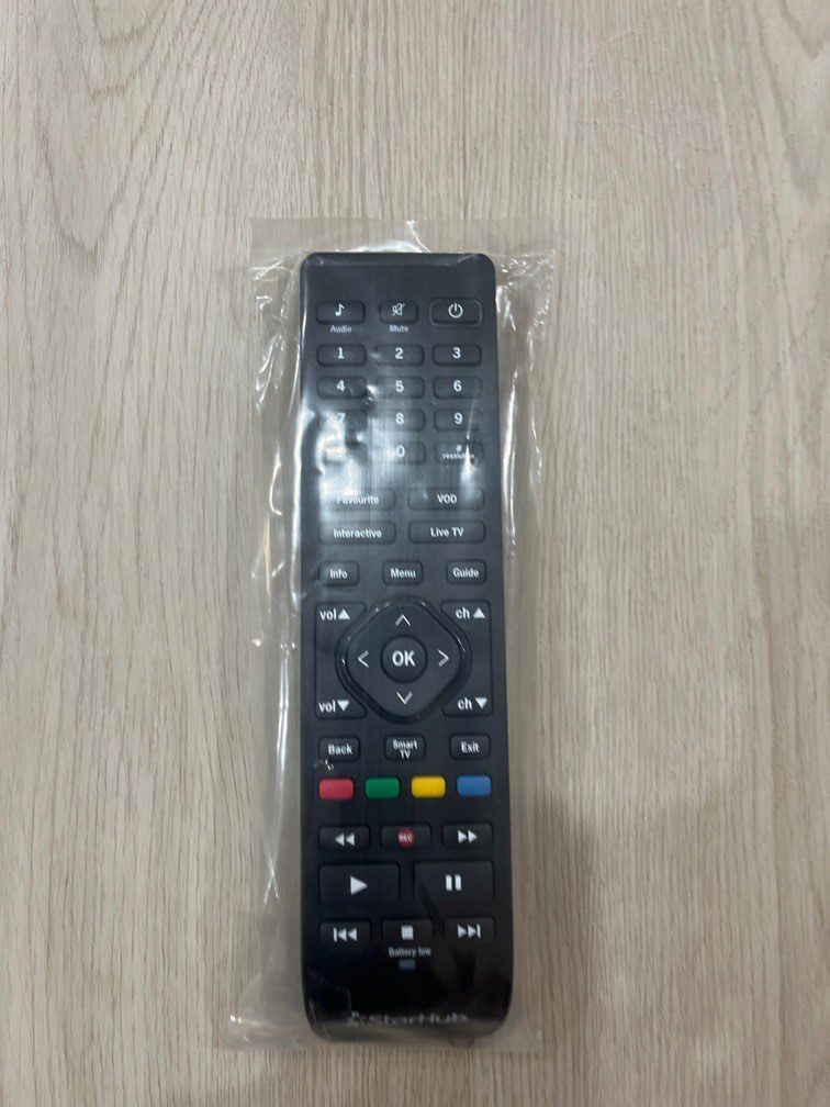 Starhub TV Remote Control, TV & Home Appliances, TV & Entertainment, TV ...