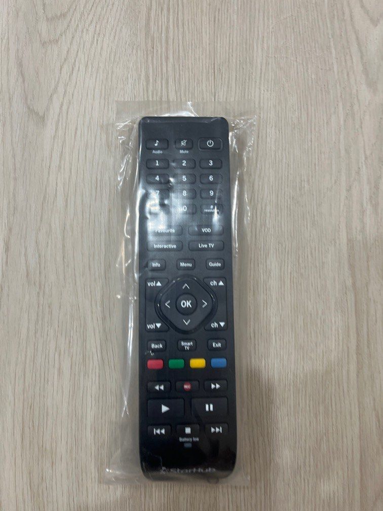 Starhub TV Remote Control, TV & Home Appliances, TV & Entertainment, TV ...