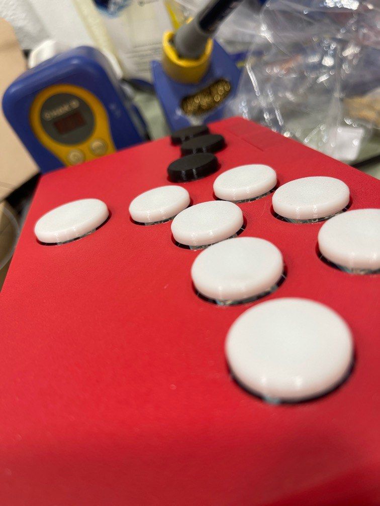 Stickless controller fightcake leverless joystick, Video Gaming, Gaming ...
