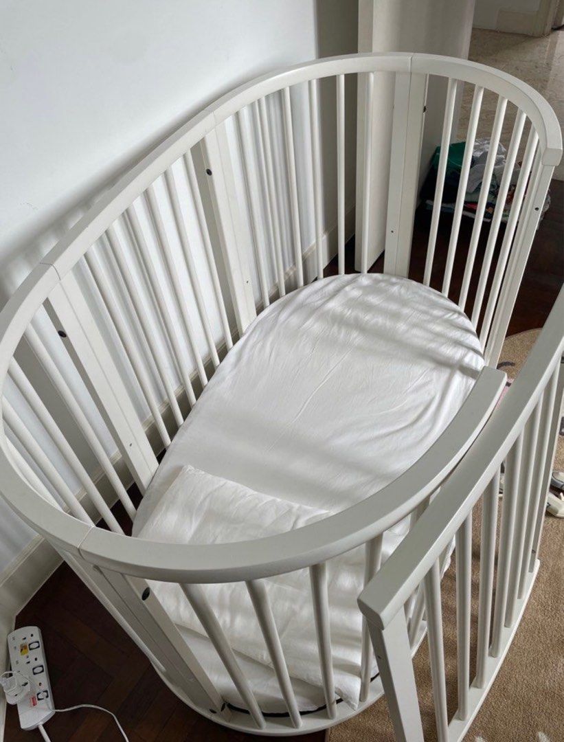 Stokke Sleepi Cot [FULL SET], Babies & Kids, Baby Nursery & Kids ...