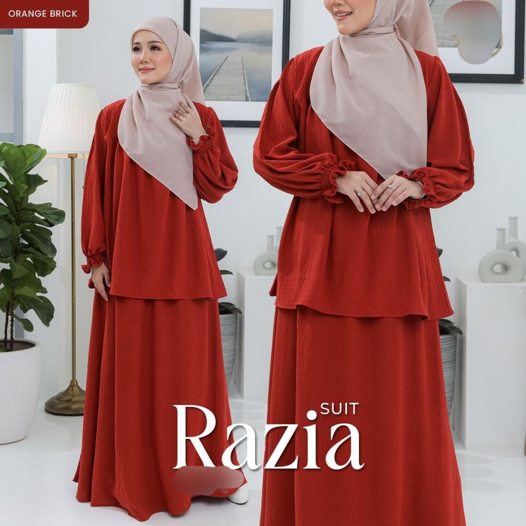 Suit Razia, Women's Fashion, Muslimah Fashion, Baju Kurung & sets on ...