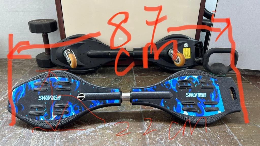 SWAY snake skateboard, Sports Equipment, Sports & Games, Skates ...