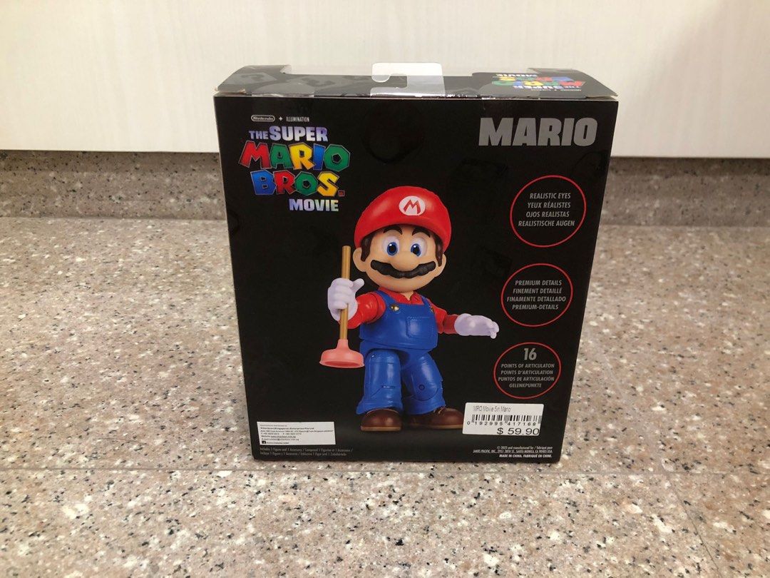 The Super Mario Bros Movie 5-inch Figures, Hobbies & Toys, Toys & Games ...