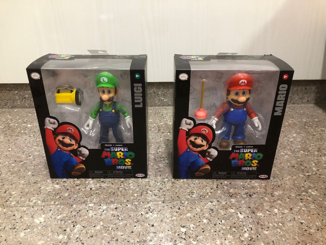 The Super Mario Bros Movie 5-inch Figures, Hobbies & Toys, Toys & Games ...