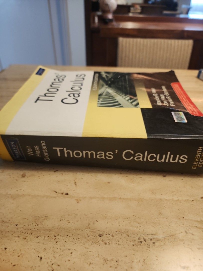 Thomas' Calculus 11th Edition, Maurice D. Weir, Pearson, Hobbies & Toys, Books & Magazines ...