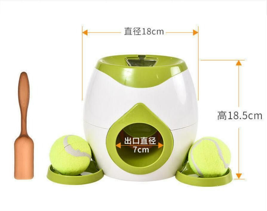 Throwing Machine Dog Training Toy Puppy Ball Throw Device Pet Tennis ...