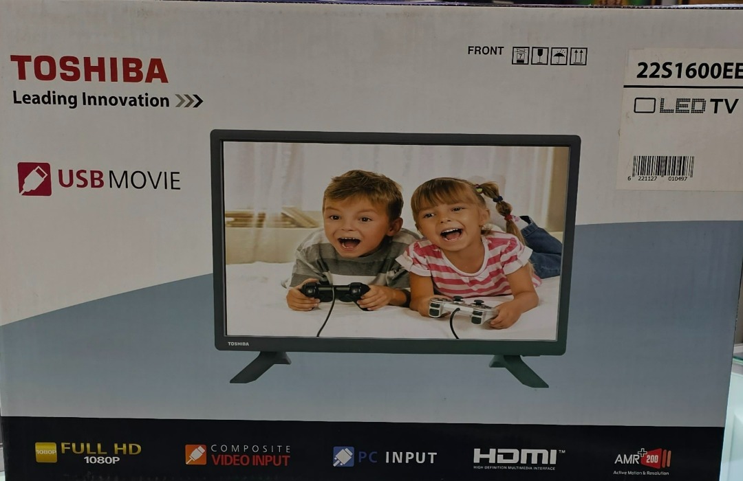 Toshiba 22"LED TV, TV & Home Appliances, TV & Entertainment, TV on ...