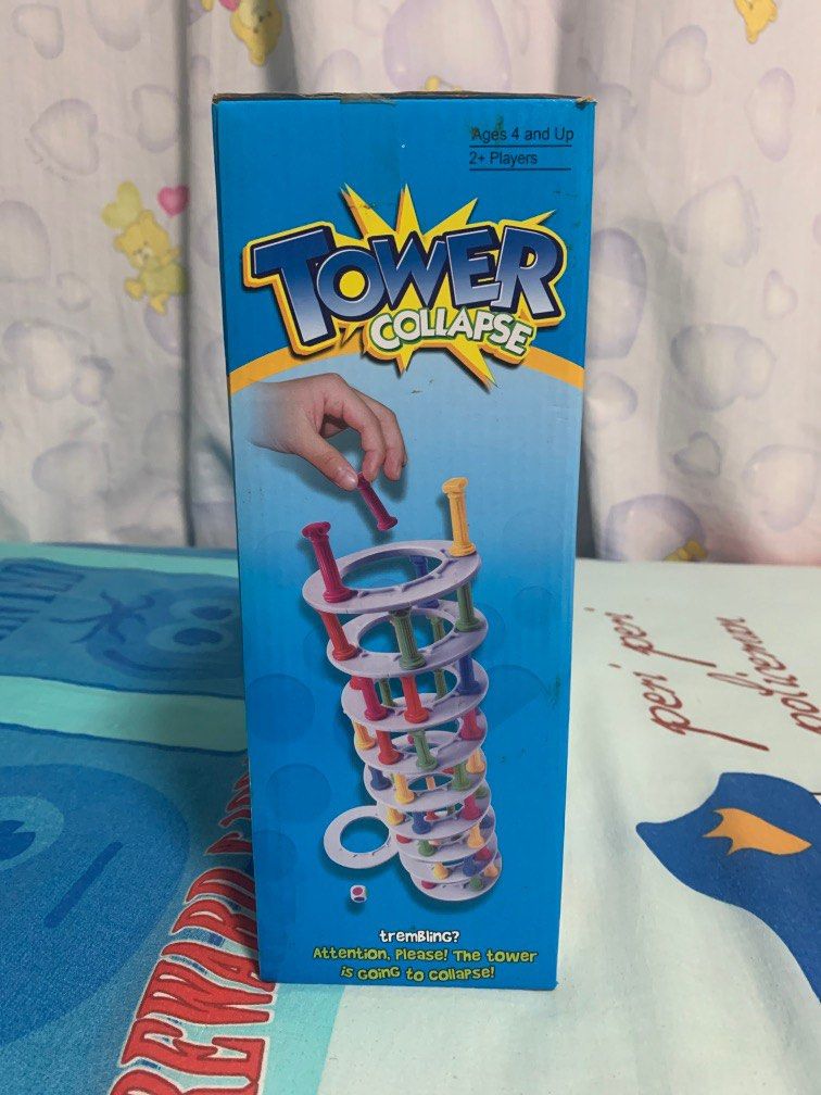 TOWER COLLAPSE BOARD GAME!, Hobbies & Toys, Toys & Games on Carousell