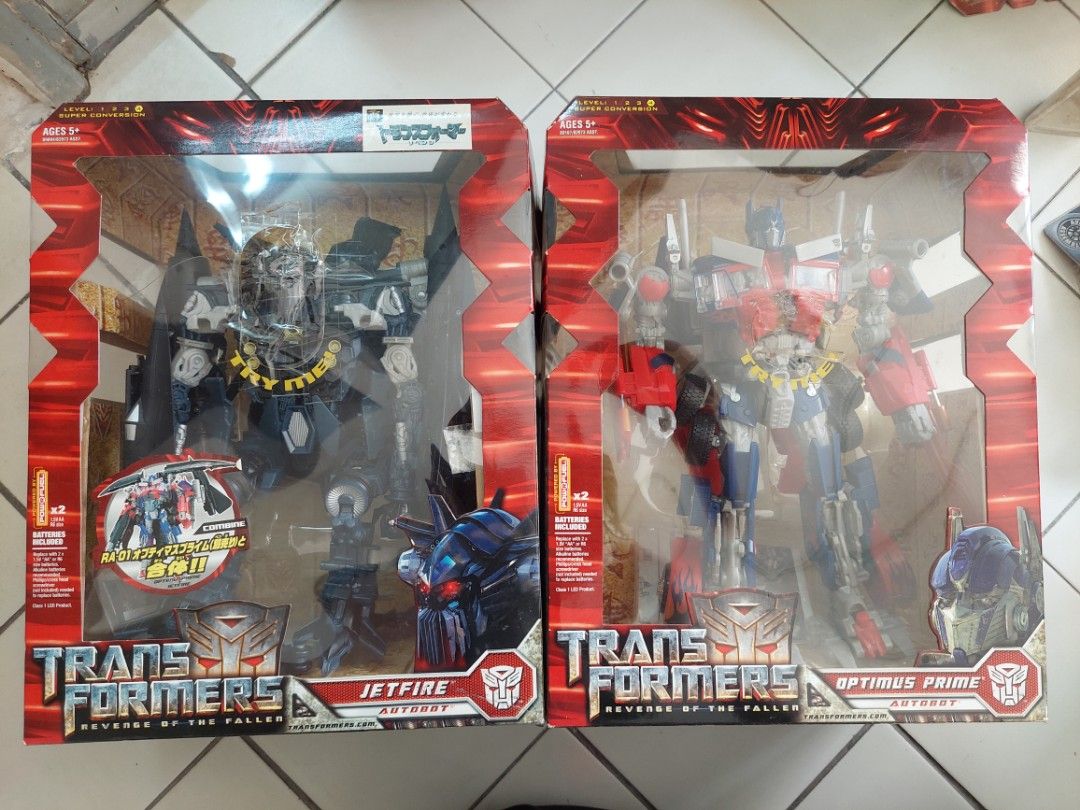 [BIB] Transformer Original Leader Class Optimus Prime and Jetfire from ...
