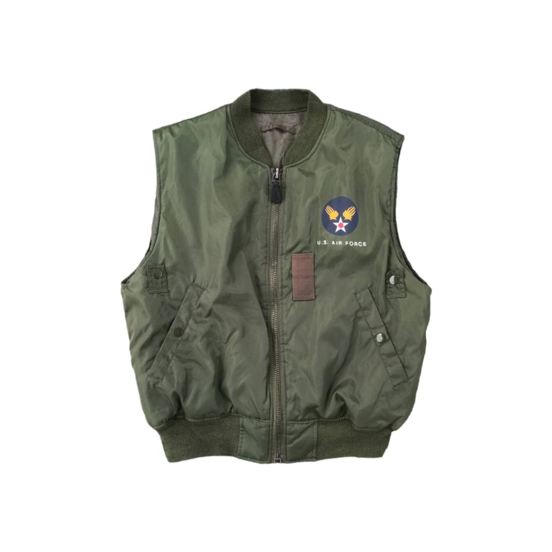 US AF Military Bomber Vest on Carousell